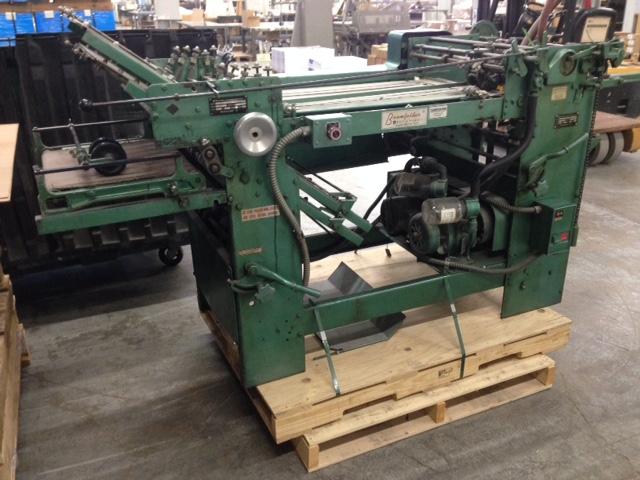 Lot #37: Bell & Howell Baumfolder Baum Pile Feed Folder 20x26" with ...